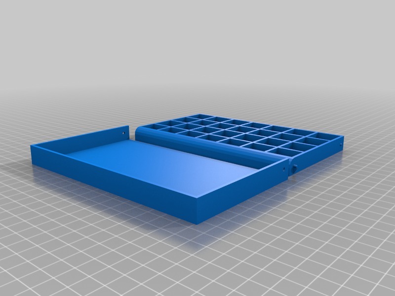 Free 3D file 4 weeks Pill Box Organizer・Template to download and 3D ...