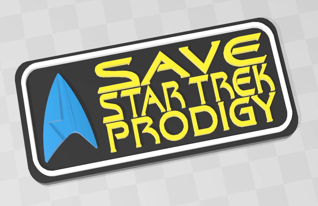 Free 3D file Save Star Trek Prodigy Pin Badge・3D printer model to ...