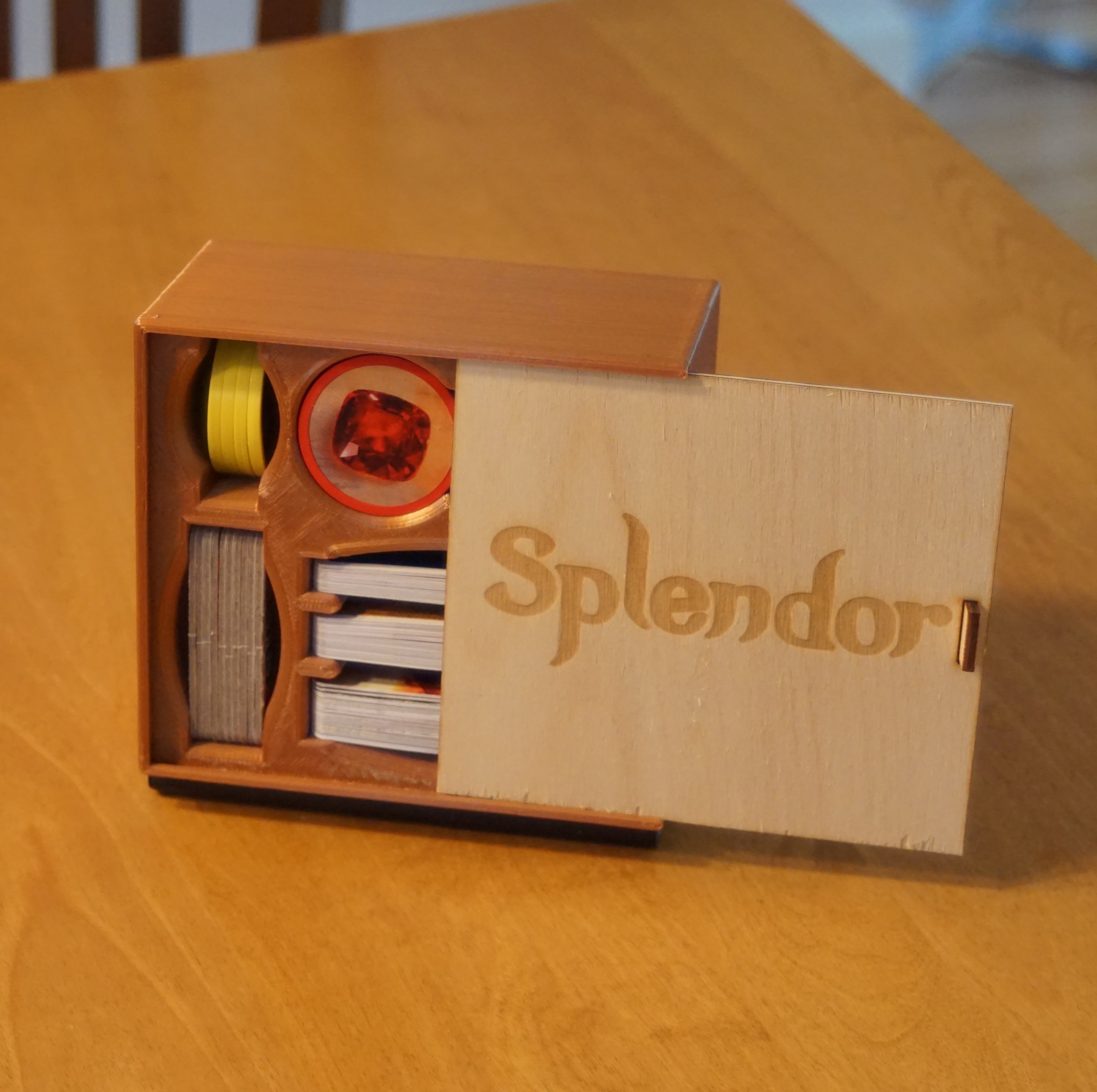 Бесплатный STL файл Splendor Game Box (Compact)・Шаблон для 3D-печати ...