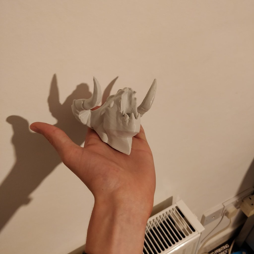 Free STL file Deathclaw Head - Fully 3D Printable・3D print design to ...
