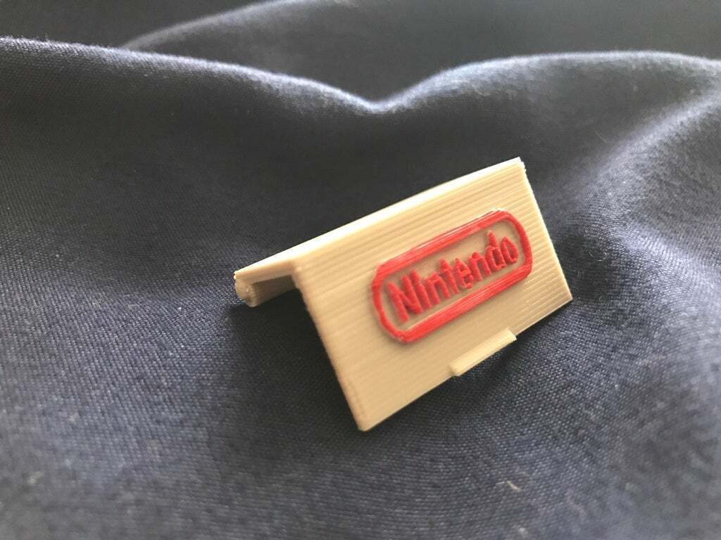Free STL file Lid with Nintendo logo・3D printable model to download・Cults