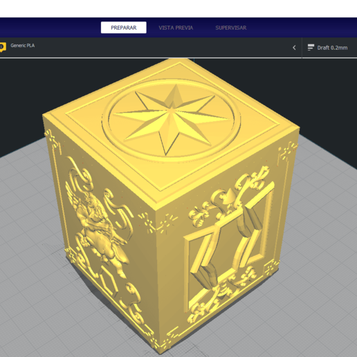 Impresiones 3D SIGNO Sagitario - Sagittarius - CAJA PANDORA BOX SAINT ...