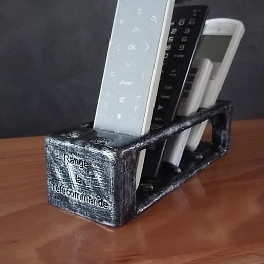 Download free STL file Remote control holder ・ Cults