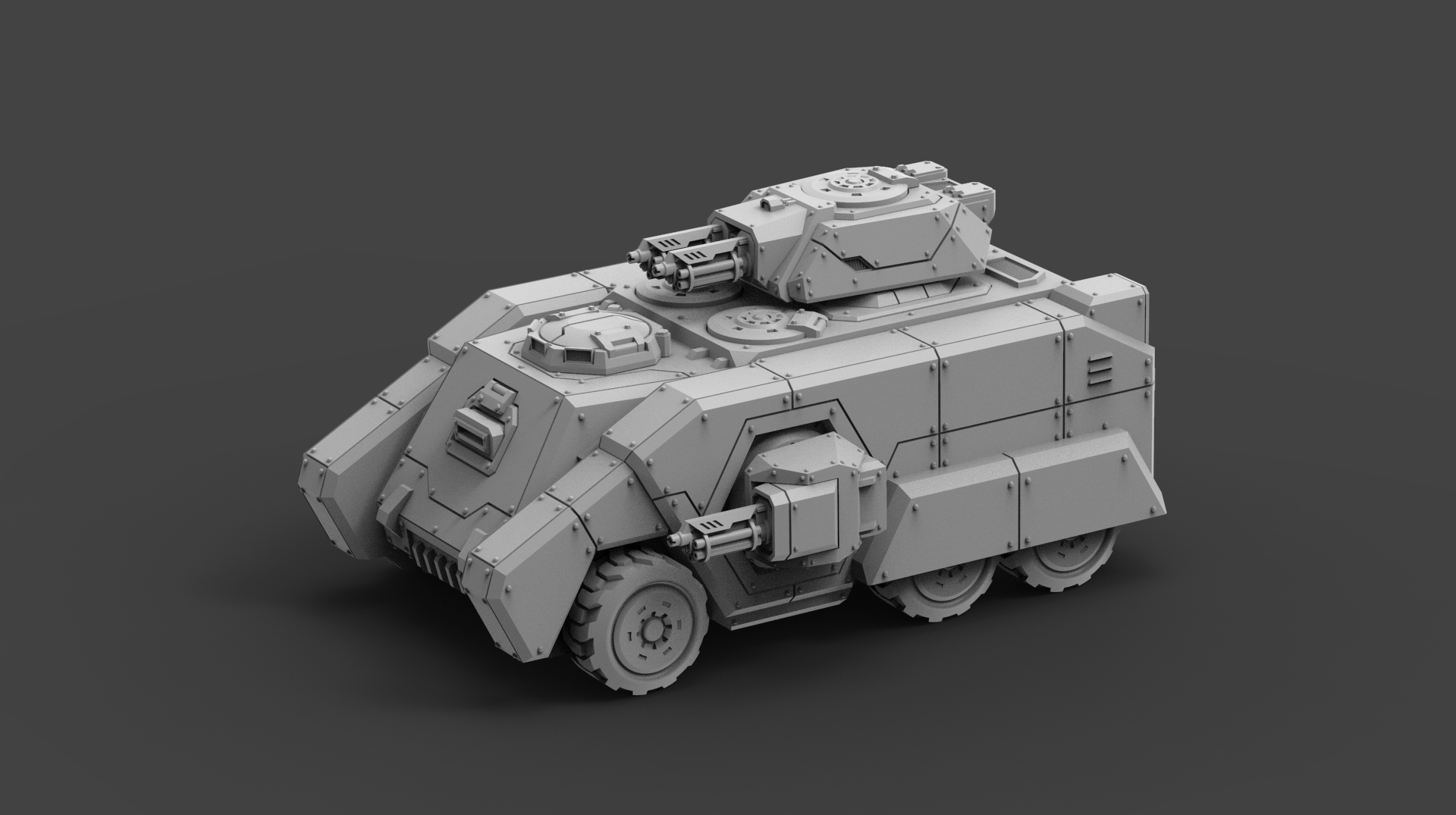 3D file Armored Might AMV Complete Kit・3D print design to download・Cults