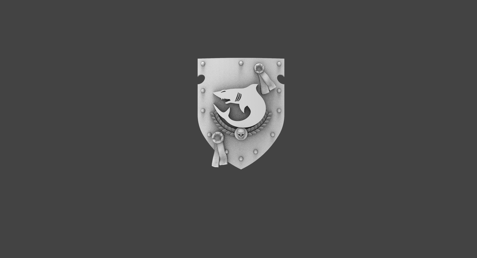 3D file Space Sharks Power shields 🛰・Design to download and 3D print・Cults