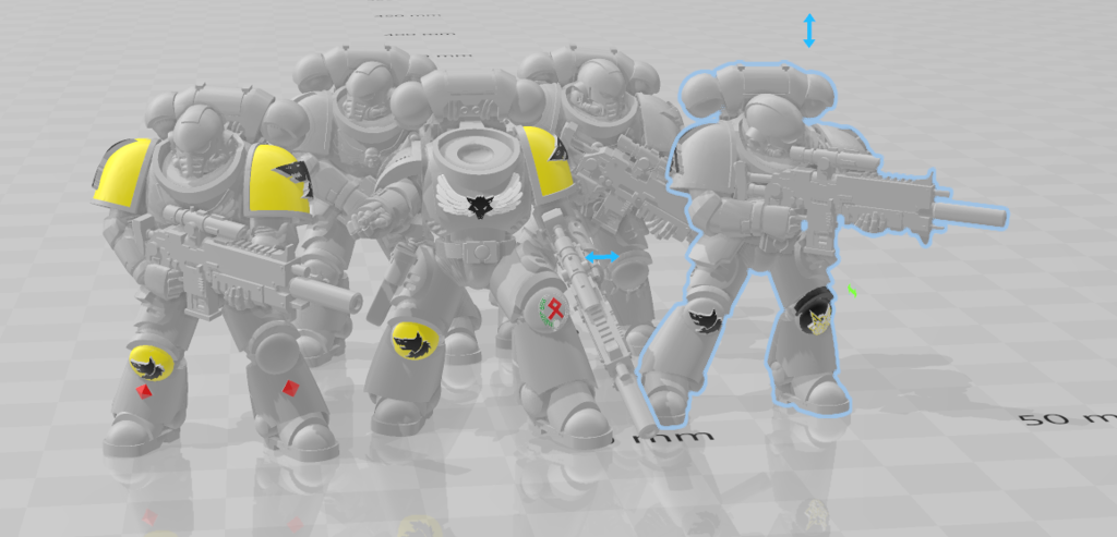 Free STL file Stalking Wolf Prime Pack (1 Pc marines) 🐺・Design to ...