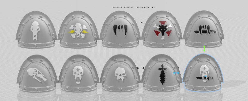 Free STL file Wolf Pack Markings (Updated) 🐺・3D print object to ...