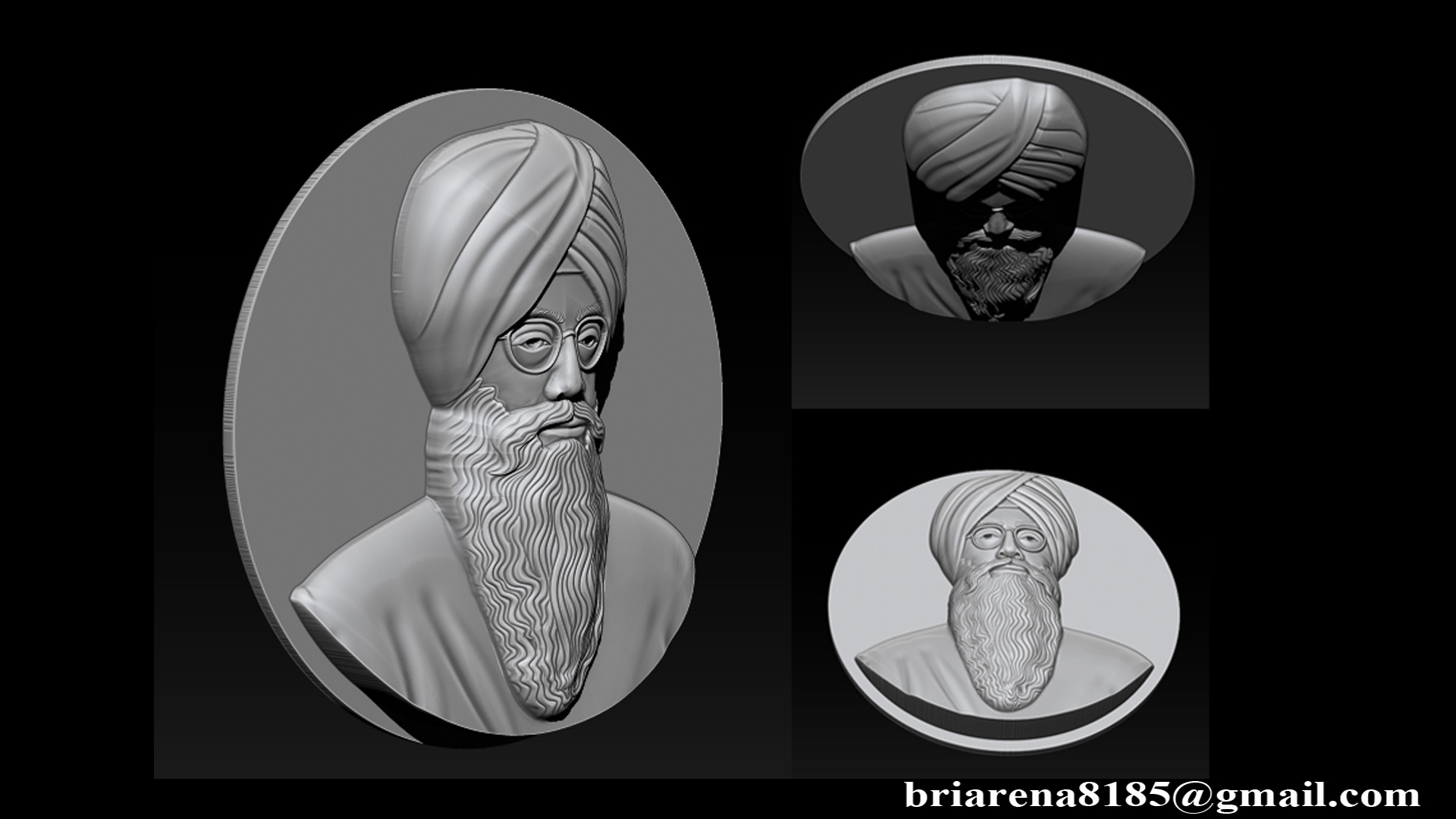 3D file Guru 3D Model for CNC Router・Model to download and 3D print・Cults