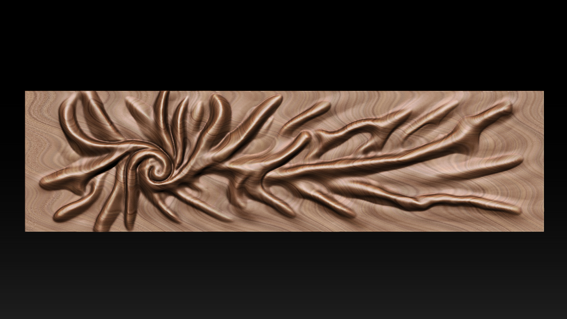 3D file Wood relief carving model for CNC router・3D printable design to ...