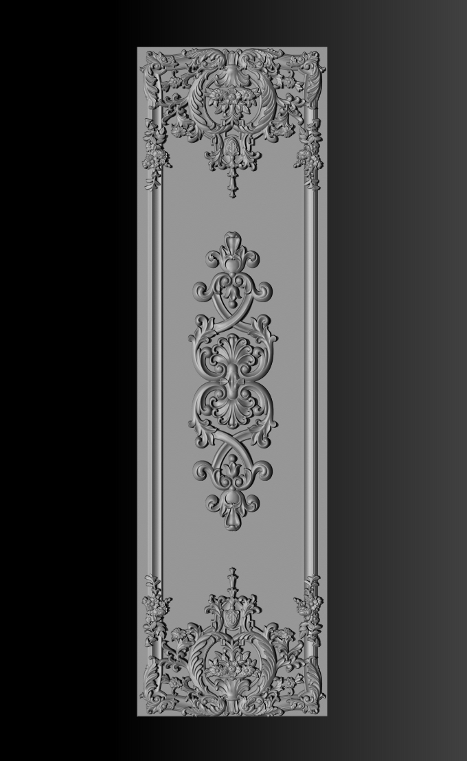 3D file Doors 3D models for CNC in stl 🚪・3D print object to download・Cults