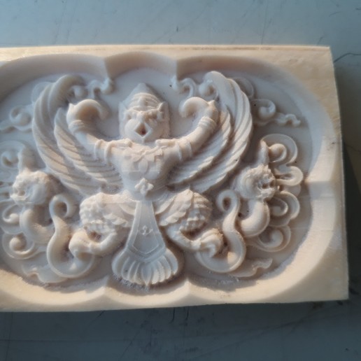 Download free STL file Bas Relief Garuda Bali_briarena8185@gmail.com ...