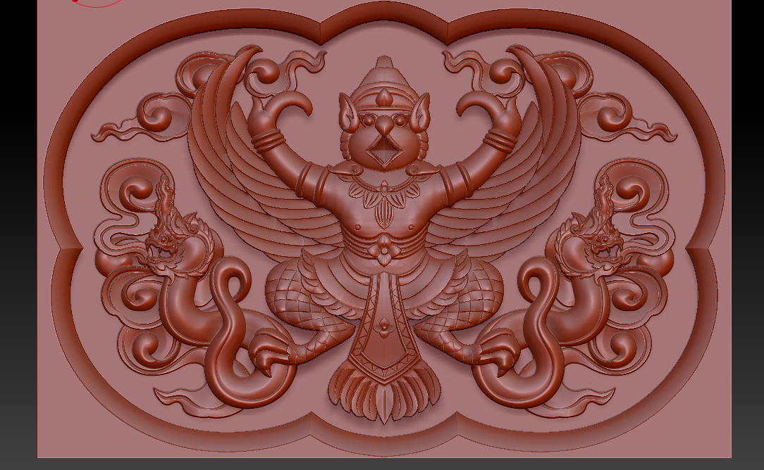 Free 3D file Bas Relief Garuda Bali_briarena8185@gmail.com 🇹🇭・Design to ...