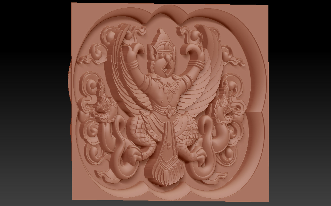 Free 3D file Bas Relief Garuda Bali_briarena8185@gmail.com 🇹🇭・Design to ...