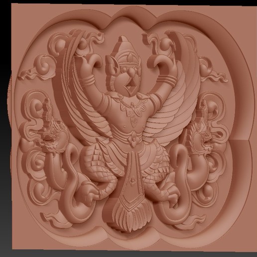 Download free STL file Bas Relief Garuda Bali_briarena8185@gmail.com ...