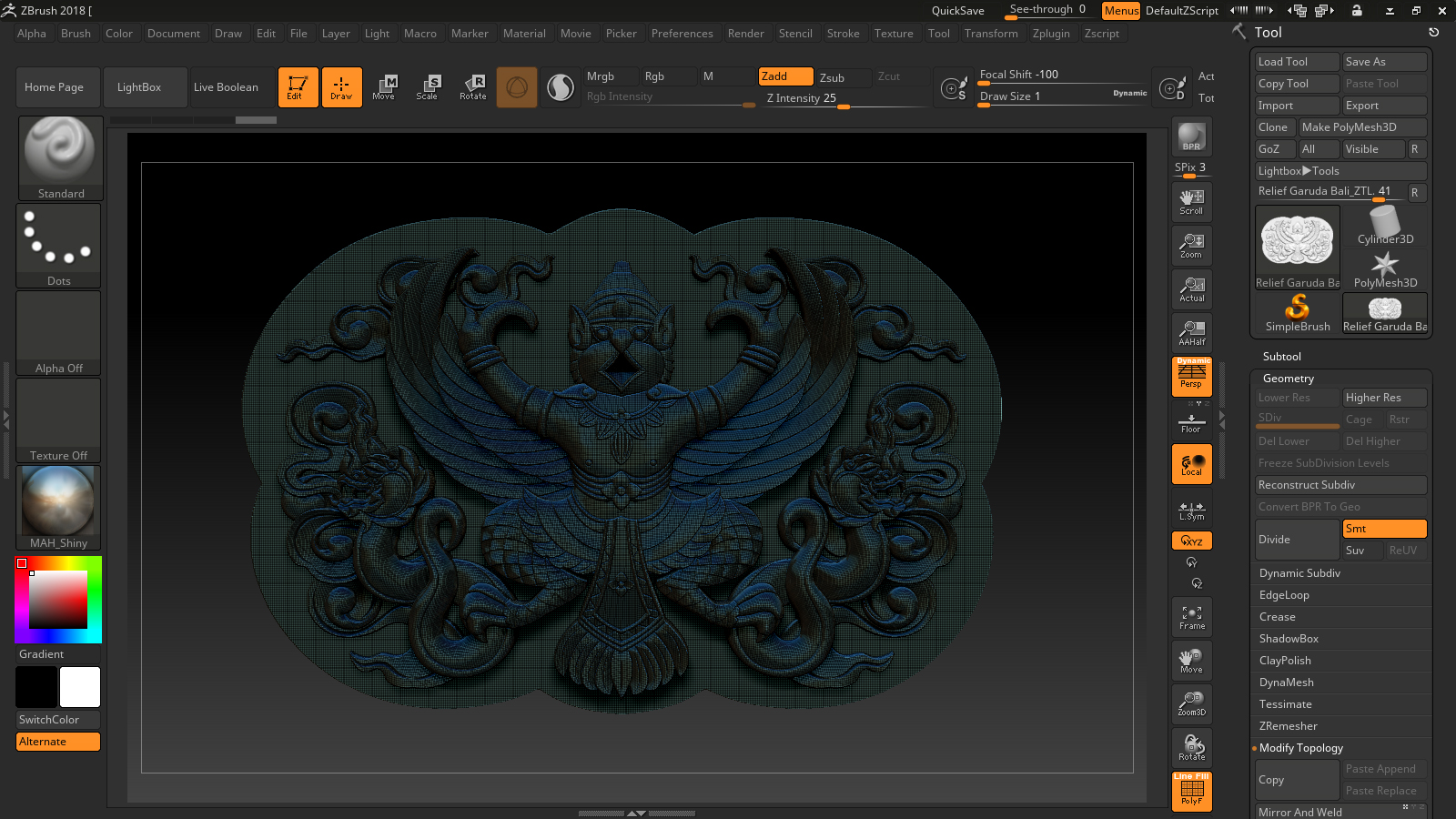 Archivo 3D Modelo 3D de Garuda Bali en bajo relieve 💍・Diseño de ...