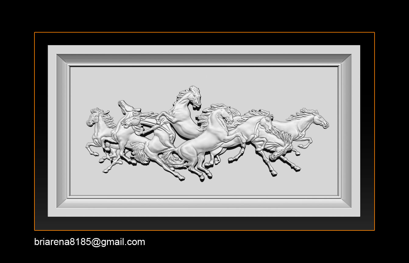 3D file Race Horse wood carving file stl OBJ and ZTL for CNC 🏎️・3D ...