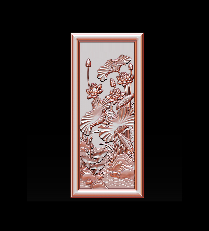 3D file 3D STL Models CNC Router - Decorative lotus flower relief 🪷・3D ...