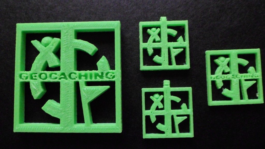 Free STL file Geocaching logo 2・3D print object to download・Cults