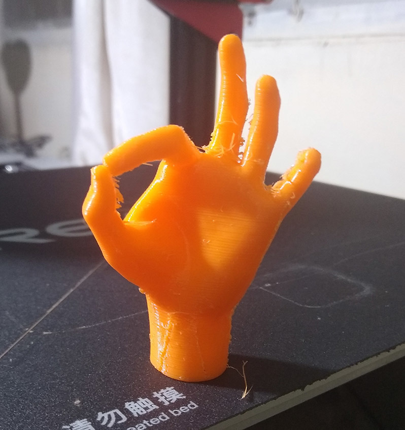 STL file Statue of OK Hand Model 3D Print・3D printing idea to download ...