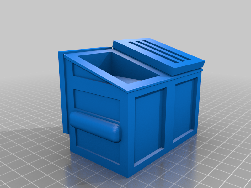 Free STL file Dumpster Fire 🔥・3D printable model to download・Cults