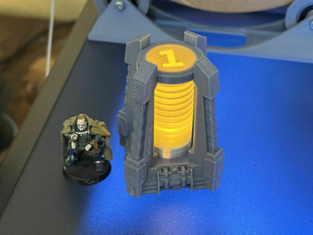 Free 3D file Modified Objective Marker with 2032 and LED・3D printing ...