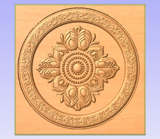 Free STL file Circular Relief 👽・Object to download and to 3D print・Cults
