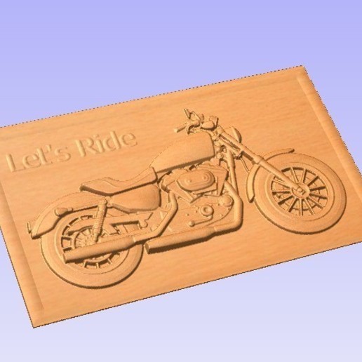 Download free STL file Motorcycle • 3D printing object ・ Cults