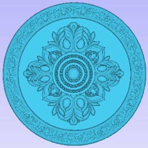 Download free STL file Circular Relief • 3D printing template ・ Cults