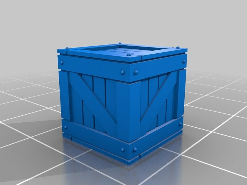 Free STL file Crate 🎲・Model to download and 3D print・Cults