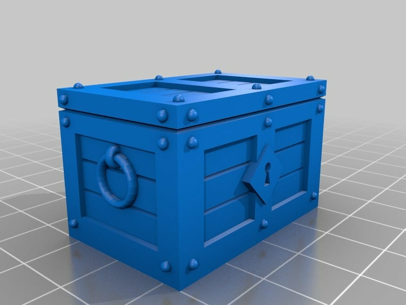 Free STL file Chest ⚔・3D printer model to download・Cults