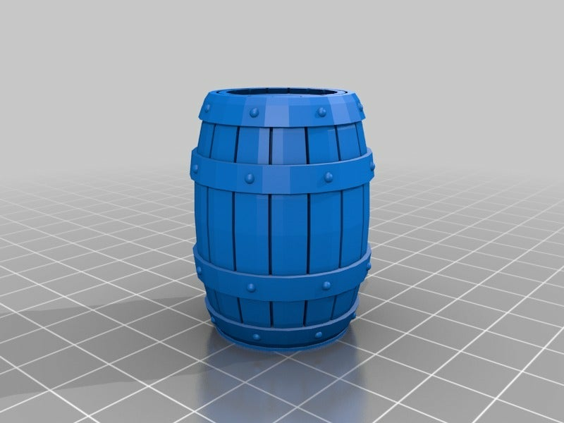 Free STL file Barrel 🎲・3D print model to download・Cults