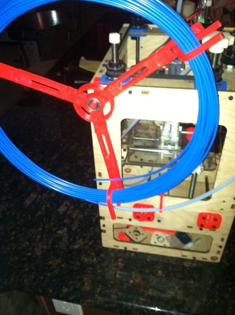 Free STL file Parametric Filament Spool Mk2・3D printer model to ...