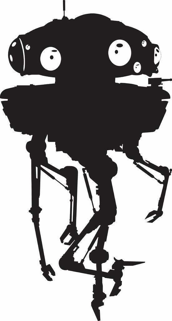 Бесплатный 3D файл Probe Droid laser cut template・3D-печатный дизайн ...
