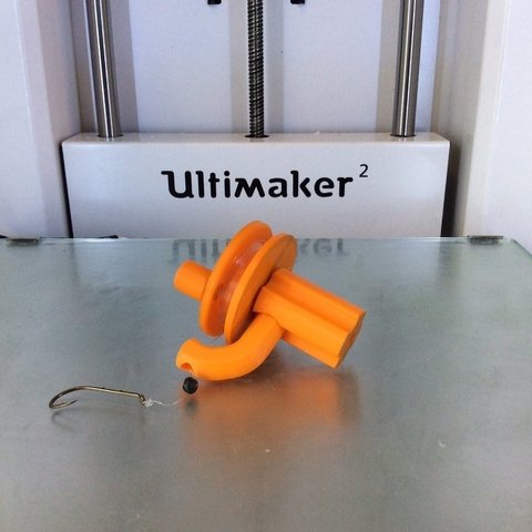 Download free 3D printing templates Printable Fishing Rod ・ Cults