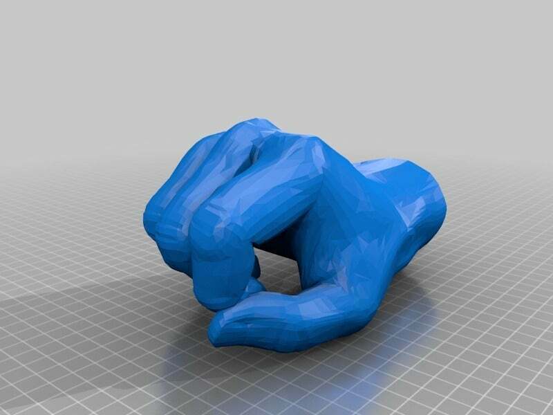 Free STL file Realistic Hand・3D printable design to download・Cults