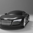 Download free STL Audi R8 Model v1 ・ Cults