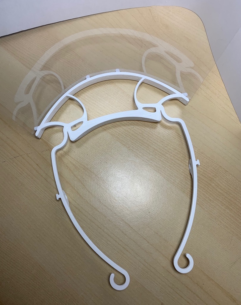 Free 3D file Protective visor ⚕️・3D print design to download・Cults