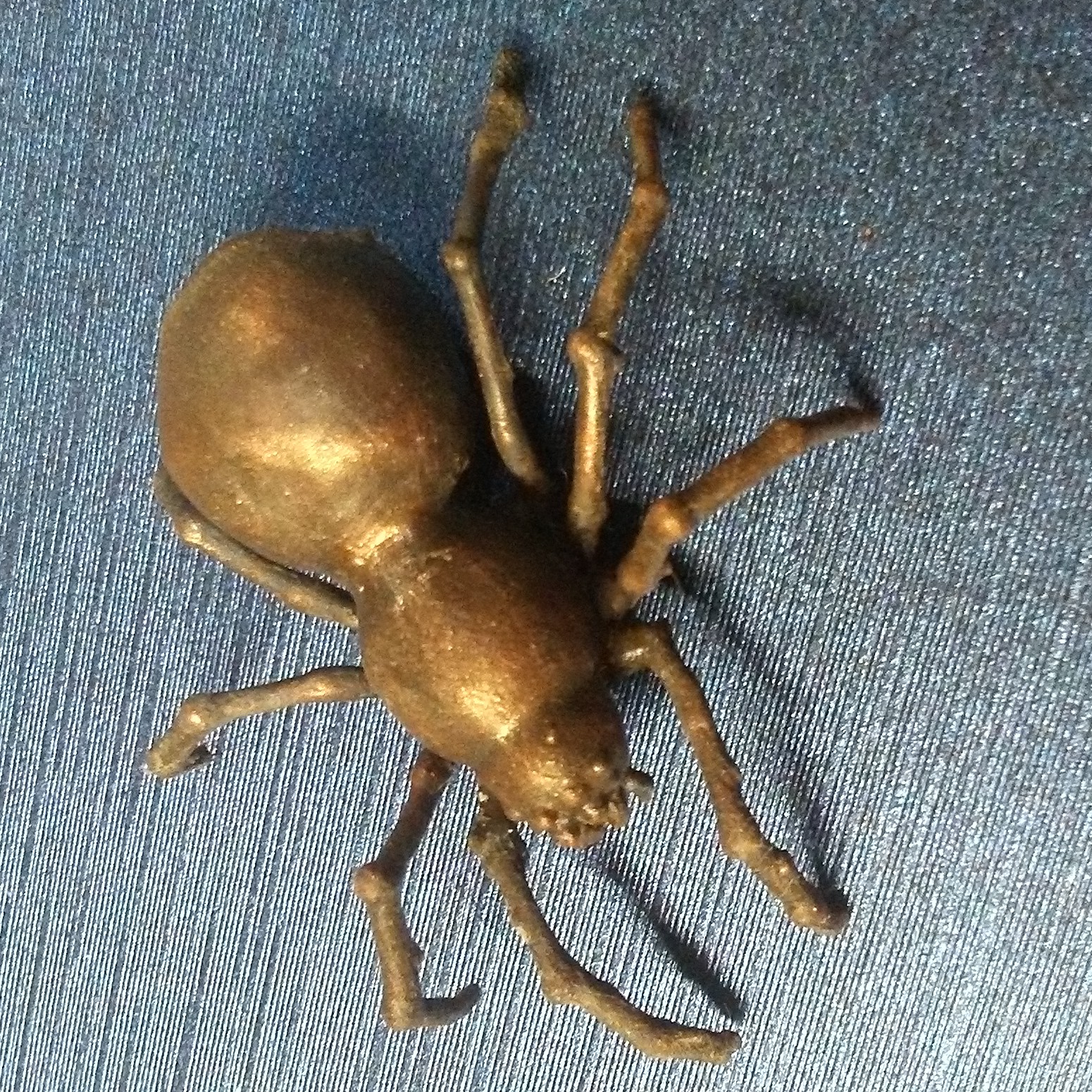 OBJ file Realistic Spider for Jewelry or Home Decoration・3D printable ...