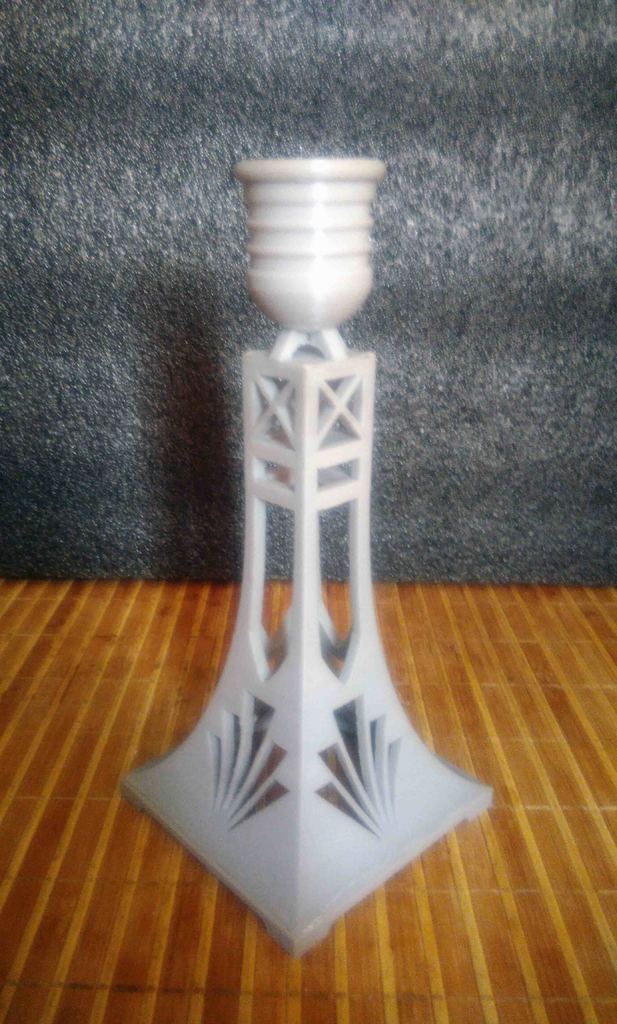 Free STL file Art-Deco Candlestick・3D print design to download・Cults