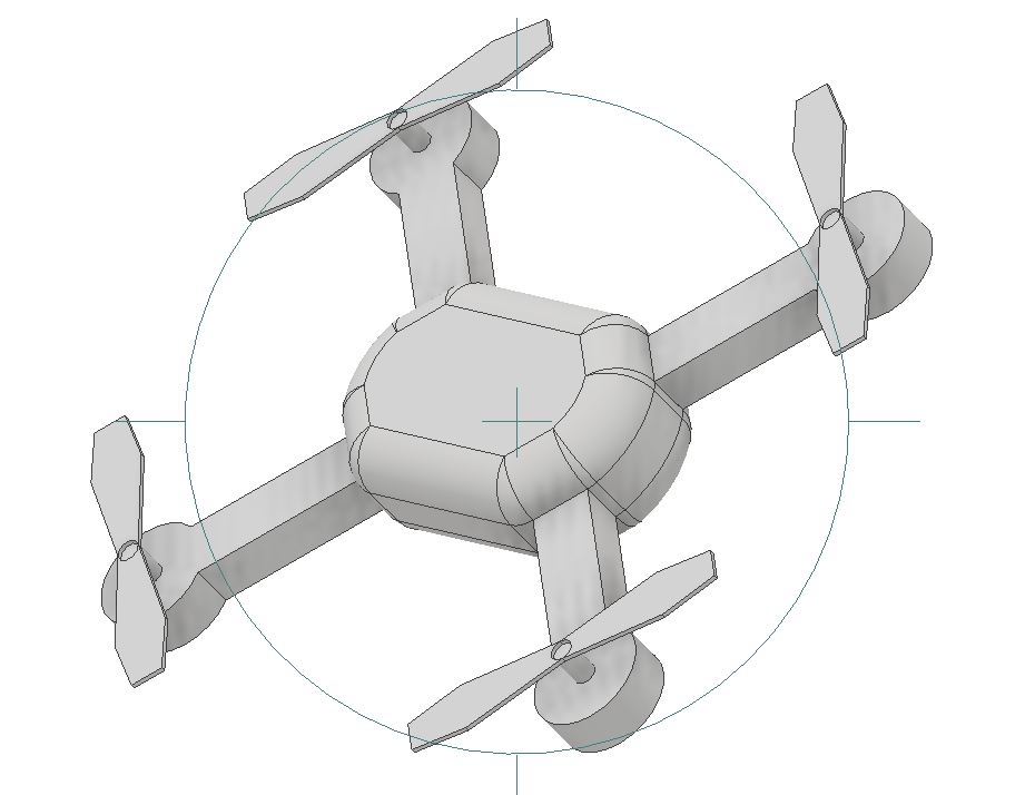 STL file drone・3D print design to download・Cults