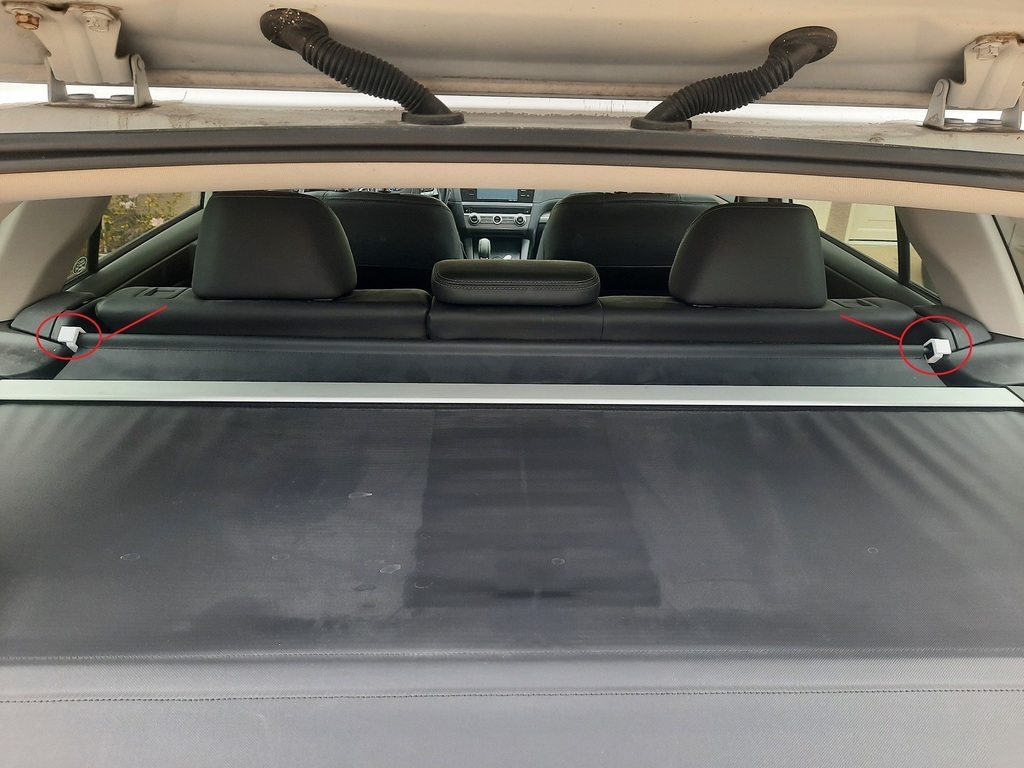 Free 3D file Cargo Cover retainer - Subaru Outback・3D printable model ...