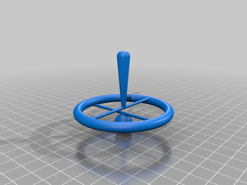 Free STL file Spinning top・3D printing idea to download・Cults