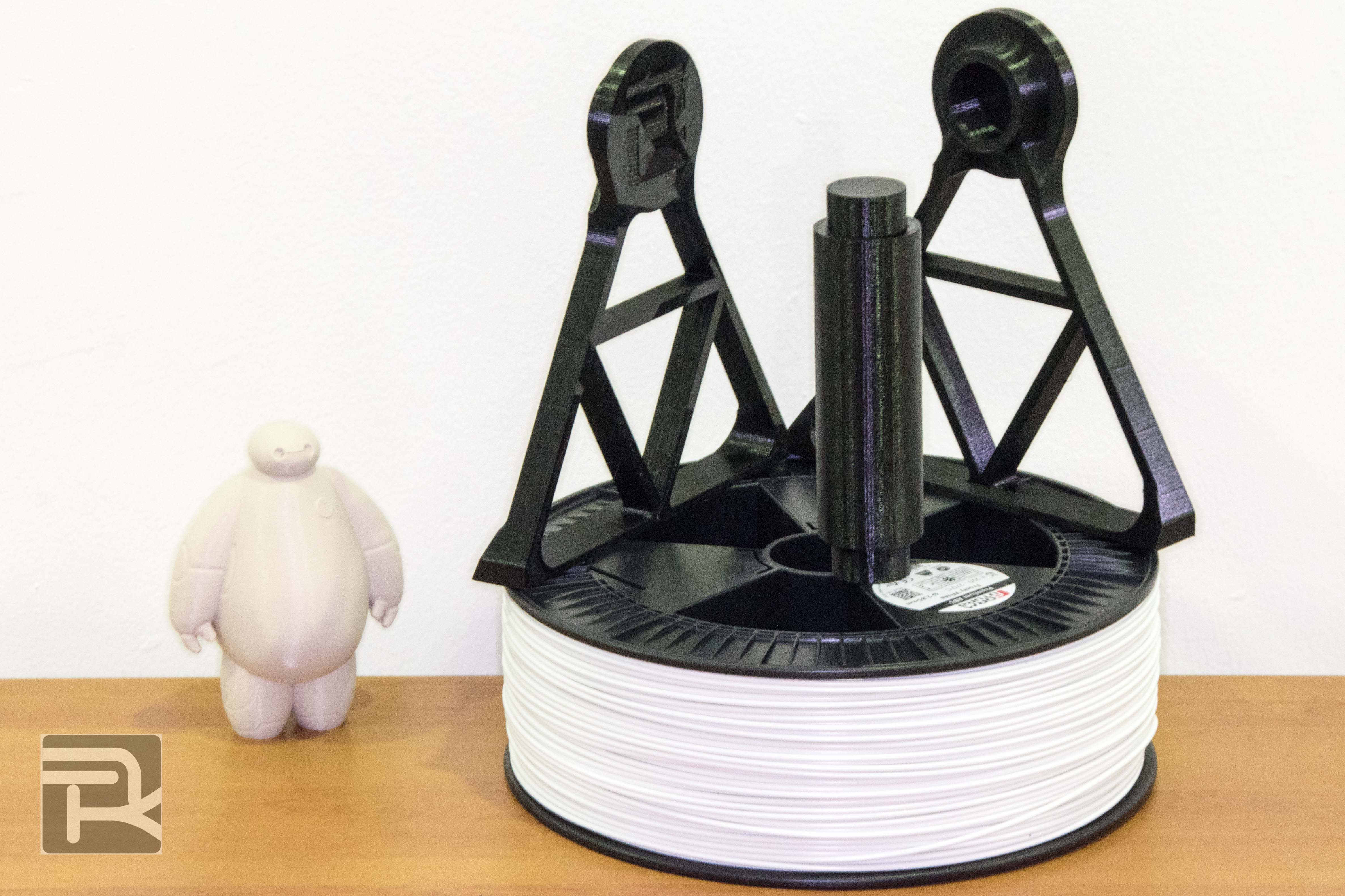 STL file 3 to 5 KG filament spool holder 🪢・Model to download and 3D ...