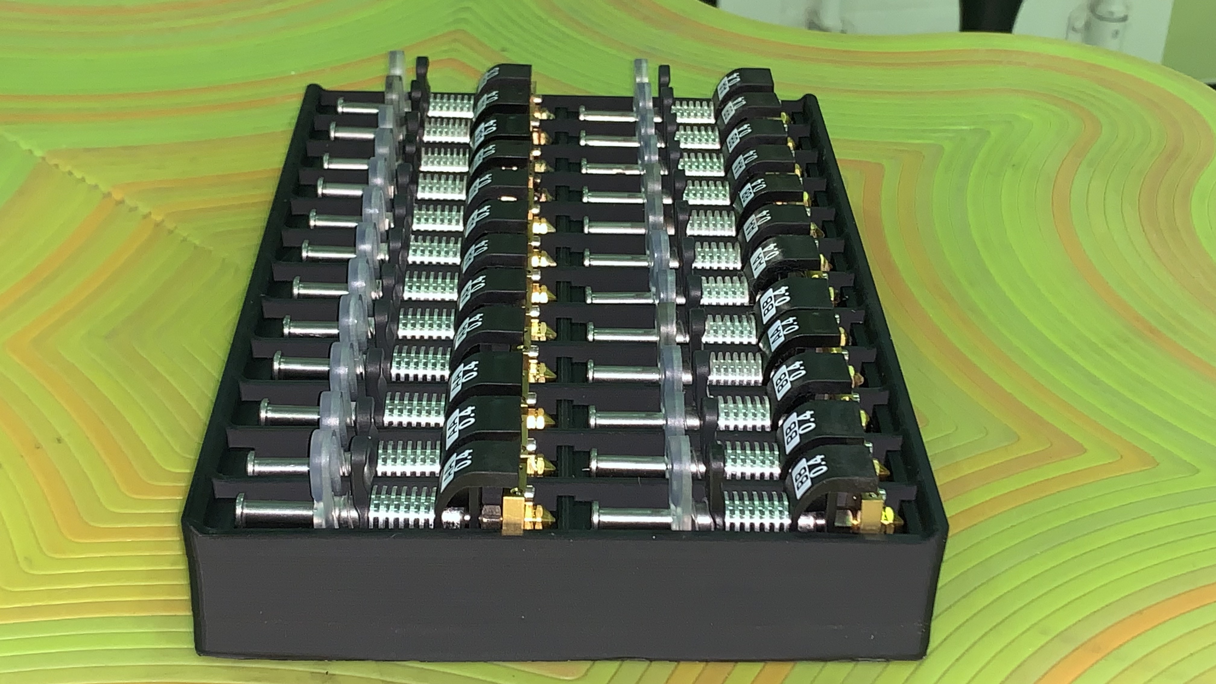 STL file Ultimaker Print core organizer rack・3D printable model to ...