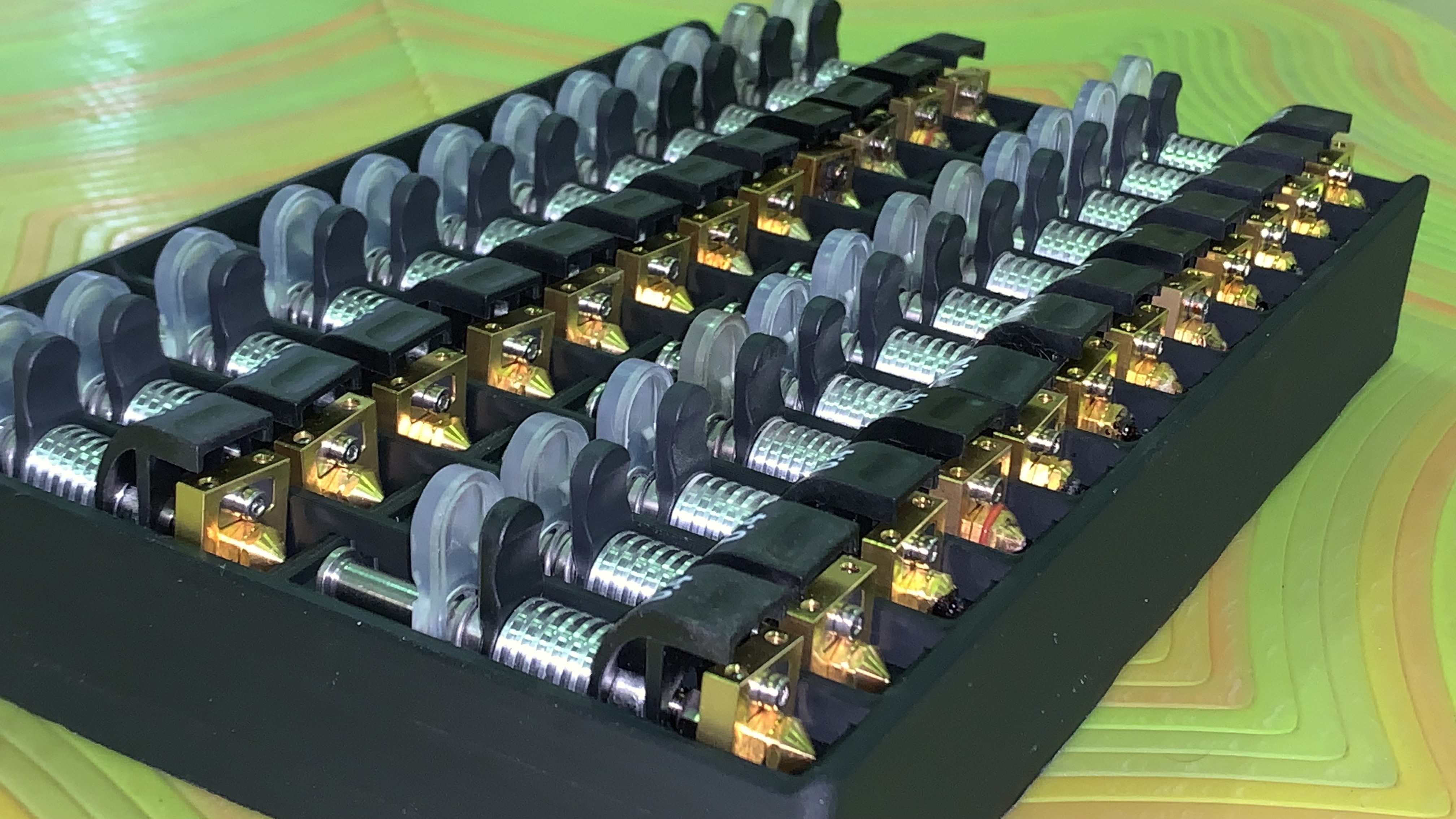 STL file Ultimaker Print core organizer rack 👽・3D printable model to ...