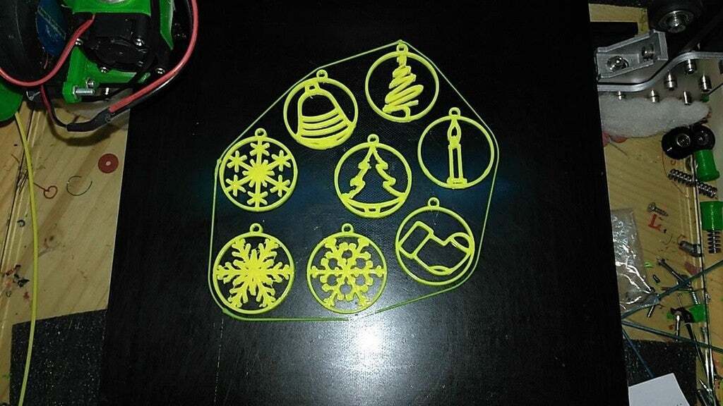 Free STL file Christmas Tree Decorations - Weihnachtsbaumschmuck 🎄・3D ...