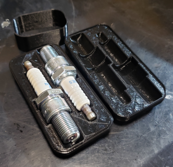 Free 3D file Spark Plug Caddy 🔌・3D printable object to download・Cults
