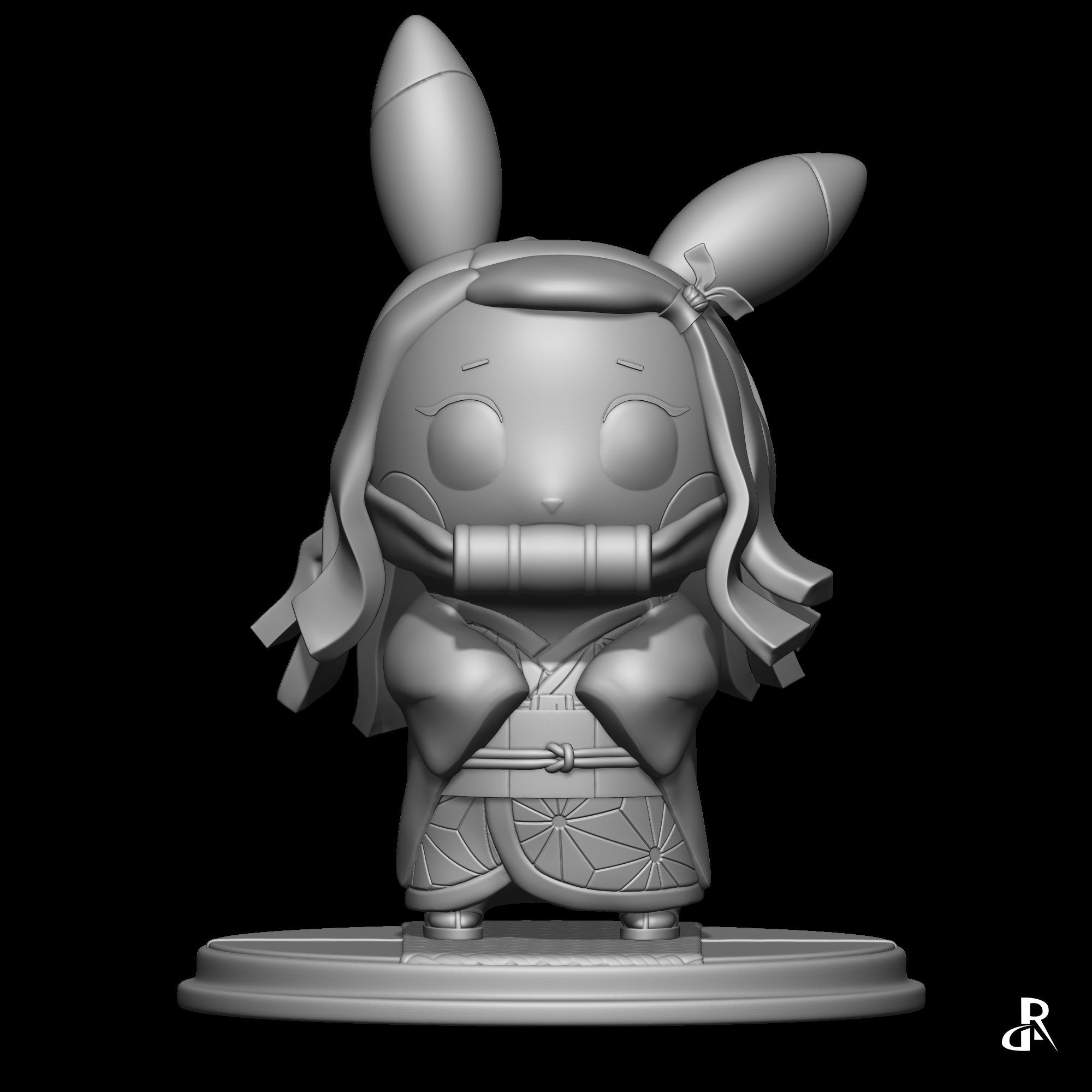 Download STL file Nezuko • 3D printer object ・ Cults