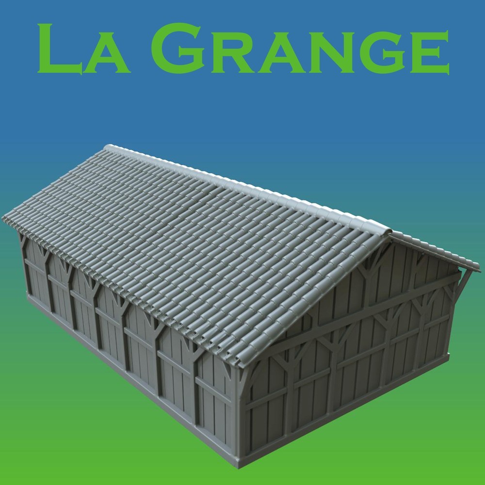 Free STL file The barn・3D print model to download・Cults