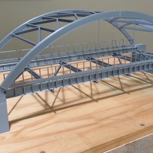 Download free STL files 1:32 scale slot car Truss Arch suspension ...